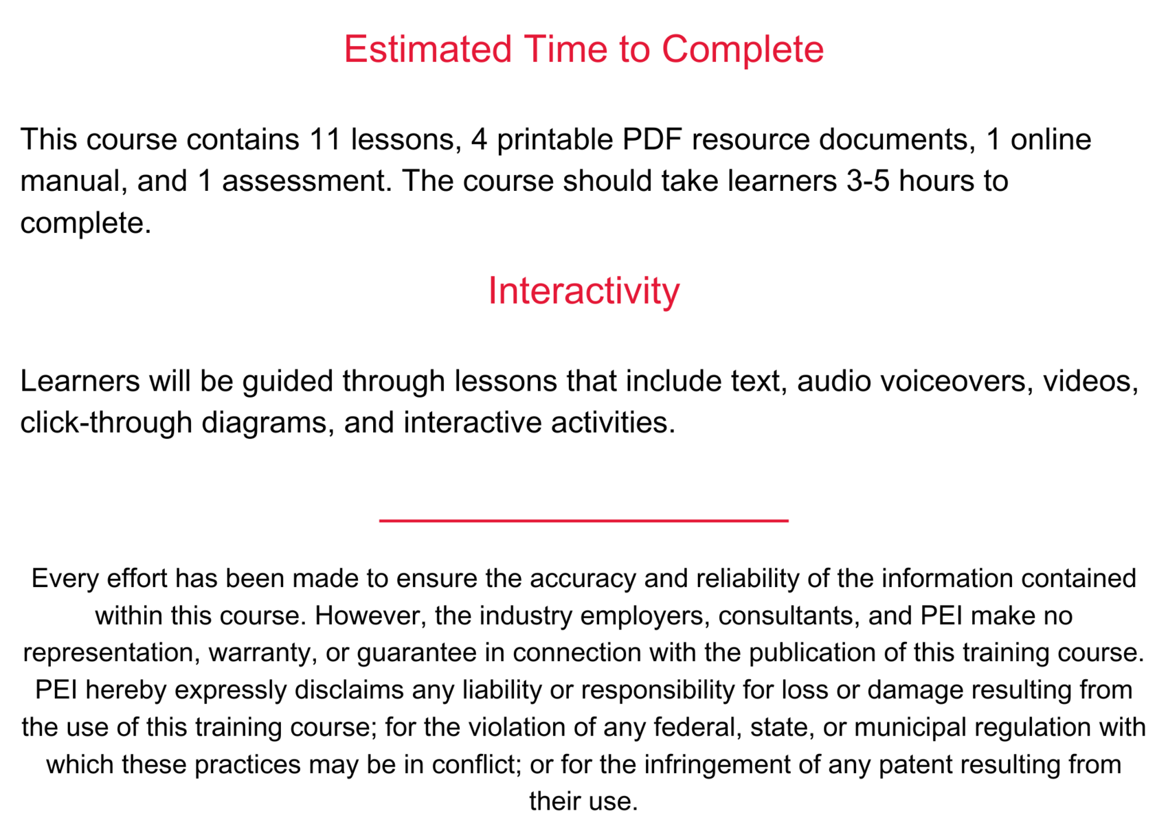 Recommended Practice 500-19 | PEI